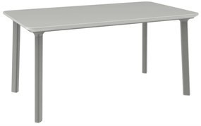 TOOMAX Zahradní stůl - ITALIA DINING, 147x84 cm, plastový Barva: šedá