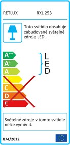 Retlux RXL 253 jelen akryl 30LED