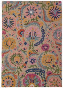 Ručně tkaný vlněný koberec 160x230 cm Amira Floral – Flair Rugs
