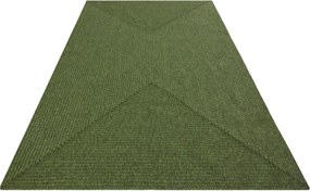 Kusový koberec Braided 105554 Green – na von aj na doma, 80x150, zelená, chodba / predsieň, Hanse Home