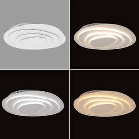 Brilagi - LED Stm stropní svítidlo MODERN MAXI LED/87W/230V 67x80 cm + DO