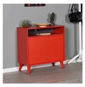 Adore Furniture Komoda 79x73 cm červená AD0003