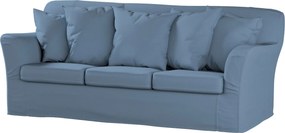 Potah na pohovku IKEA  Tomelilla 3-místná nerozkládací barva modrá látka pletený vzor