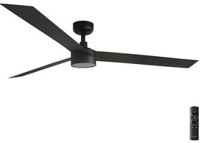 FARO Barcelona FARO 34293-1TW - LED Stmív. ventilátor CRUISER LED/18W/230V 2700/4000/6500K + DO 34293-1TW