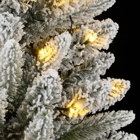 Umělý vánoční stromek se 150 LED a sněhem 120 cm 3315763
