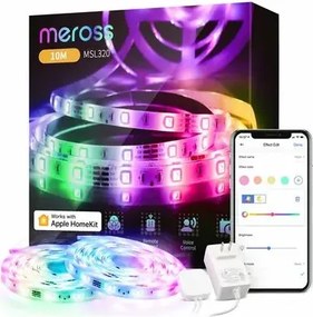 Meross Smart WiFi LED pásek s RGB / 2 x 5 metrů