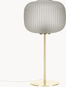 Velká stolní lampa se skleněným stínidlem Sober