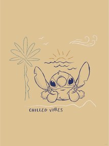 Komar Plakát Disney Lilo and Stitch Chilled Vibes 30 x 40 cm