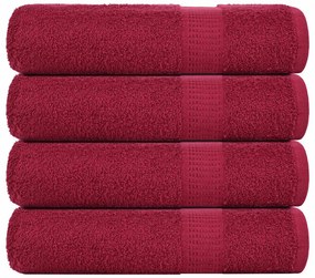 osušky FROGN 4 ks Bordeaux 70x140 cm 360 gsm 136738
