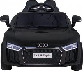 Ramiz Elektrické autíčko Audi R8 pro děti černé na akumulátor