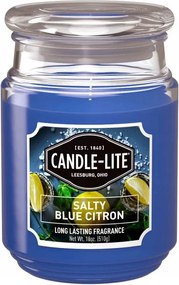 Velká svíčka Salty Blue Citron Candle-lite