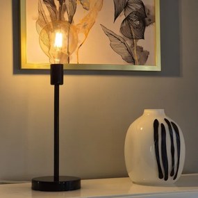 Stolní lampa ASTRID 1xE27/60W/230V lesklá černá
