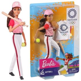 Mattel barbie softball tokyo 2020, gjl77