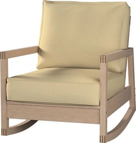 Potah na křeslo IKEA Lillberg barva zelená látka pletený vzor