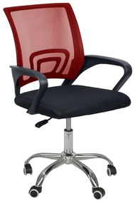 Kancelářská židle MORIS červená