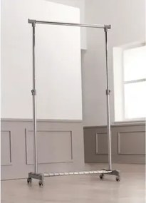 Compactor Stender Loft Stojan na šaty – na kolečkách / výsuvný / s pol