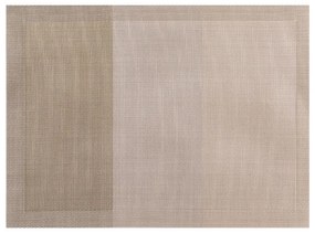 Hnědošedé prostírání Tiseco Home Studio Jacquard, 45 x 33 cm