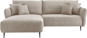 XXXLutz ROHOVÁ SEDAČKA, textil, béžová P & B - Sedací soupravy - 002310012303