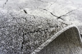 Berfin Dywany, Kusový koberec Miami 129 Grey, 60x100, šedá, ložnice