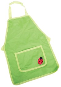 Bigjigs Toys Zahradní zástěra zelená s beruškou
