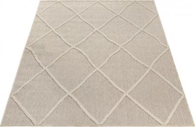 Kusový koberec Patara 4952 Beige – na von aj na doma, 80x150, béžová, chodba / predsieň, Ayyildiz