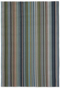 Outdoorový koberec Harlequin Spectro stripes marine/rust 442108 Brink & Campman 200 x 280