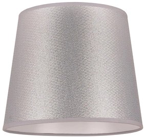 Duolla - Stínidlo k stolní lampě CLASSIC M E27 pr. 24 cm stříbrná 601337