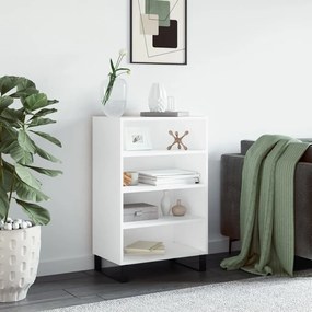 Skříň highboard bílá 57 x 35 x 90 cm kompozitní dřevo