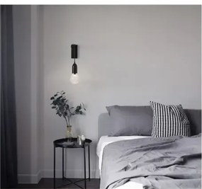 Designové nástěnné svítidlo Věda 95 černé