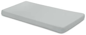Sensillo Prostěradlo do postýlky Jersey DELUXE 120 x 60 cm Jednobarevná Barva: Bílá