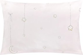 Bellatex Povláček bavlna 40x60cm na zip Hvězda růžová