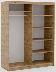 ADRK Furniture Posuvná skříň Delia 160 ADRK-SW-DEL-160-A