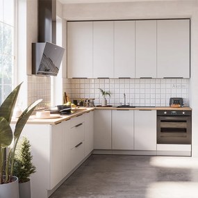 ARIA wh | horní skříňka 50 GU-36 1F výklopná | 50 cm | ANTI FINGERPRINT povrch | bílá