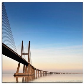 Obraz na plátně - Most Vasco da Gama - čtverec 3245A (50x50 cm)