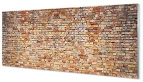 akrylový obraz Cihlová zeď kamenná 120x60 cm