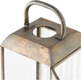 Kovová/skleněná lucerna (výška 60 cm) Herslev – House Nordic