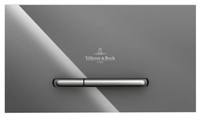 Villeroy & Boch Villeroy Boch ViConnect: M300 ovládací tlačítko k WC, Glass Glossy Grey, 922160RA