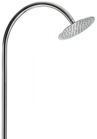 AMA Luxury Shower Venkovní sprcha Giove leštěný nerez mísící baterie spodní