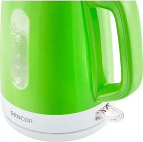 SENCOR SWK 1021GR zelená / Rychlovarná konvice / 2200W / 1L