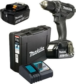 Makita AKU vrtací šroubovák DDF482RFEB Li-ION 18V 2x3,0Ah s kufrem