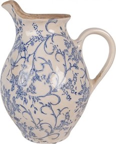Keramický džbán s modrými květy Henria M - 21*16*24 cm