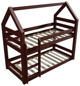 Vomaks Patrová postel 8X8 09A Rozměr: 90 x 180 cm, Barva: surové dřevo