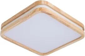Brilagi -LED Stropní sv. MOLINA SQUARE LED/32W/230V 3000/4000/6000K dub 30x30 cm