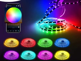 BERGE LED pásek 20m RGB Bluetooth + dálkové ovládání