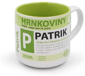 Hrnek se jménem PATRIK Hrnkoviny