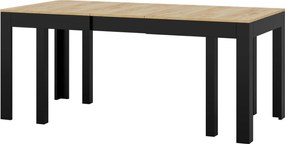 Rozkládací jídelní stůl Jord 140/260 cm dub Craft/černý