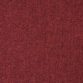 Otočná lenoška na podlahu vínová textil 336582