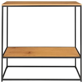 Konzolový stolek s deskou v dubovém dekoru v přírodní barvě 80x36 cm Vita – House Nordic