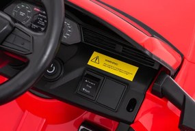 Elektrické autíčko Audi SQ8 červené / šedé