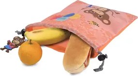 IRIS BARCELONA Termosáček na svačinu Funny Jungle / 1 l / oranžový
